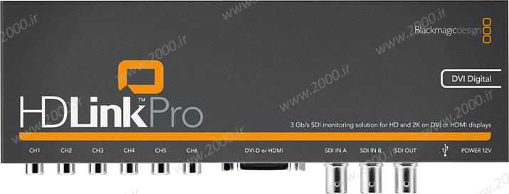 کانورتور بلک مجیک Blackmagic Design HDLINK PRO DVI - صدا تصویر