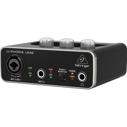 کارت صدا بهرینگر Behringer U Phoria Um2 صدا تصویر